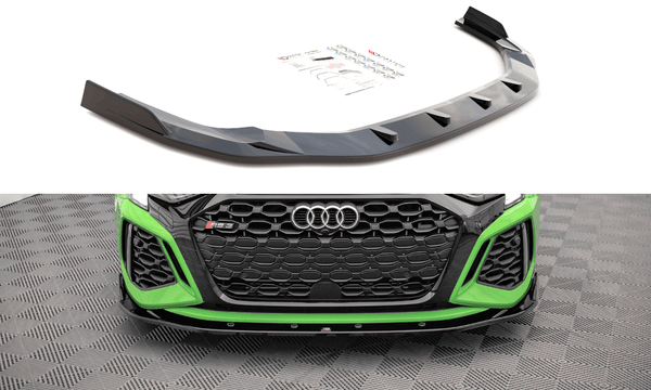 Front lip / front splitter / front apron V.2 for Audi RS3 8Y by Maxton ...