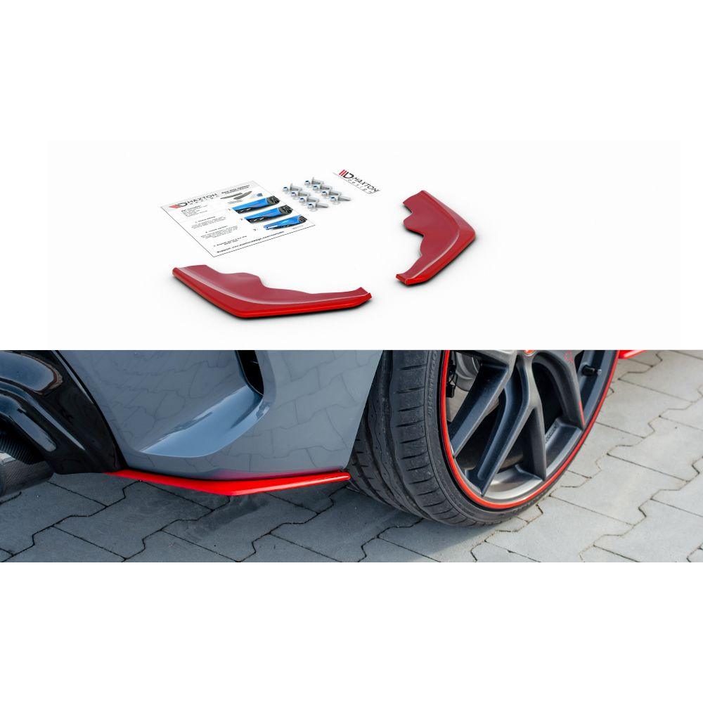 Side rear diffuser extension V.2 for BMW 1 Series F40 M-Package Maxton ...